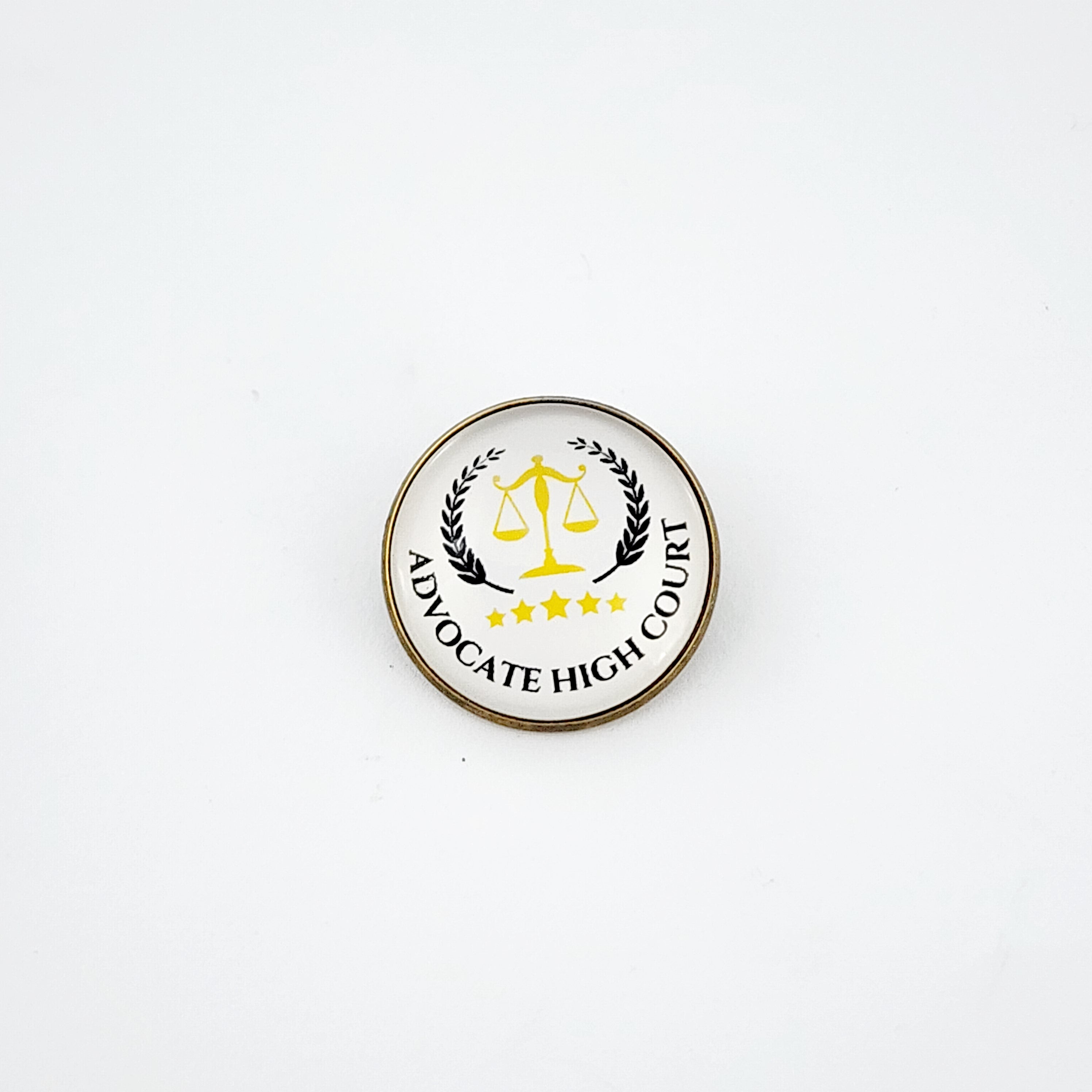 ADVOCATE HIGH COURT - WHITE – The Brooch Hub