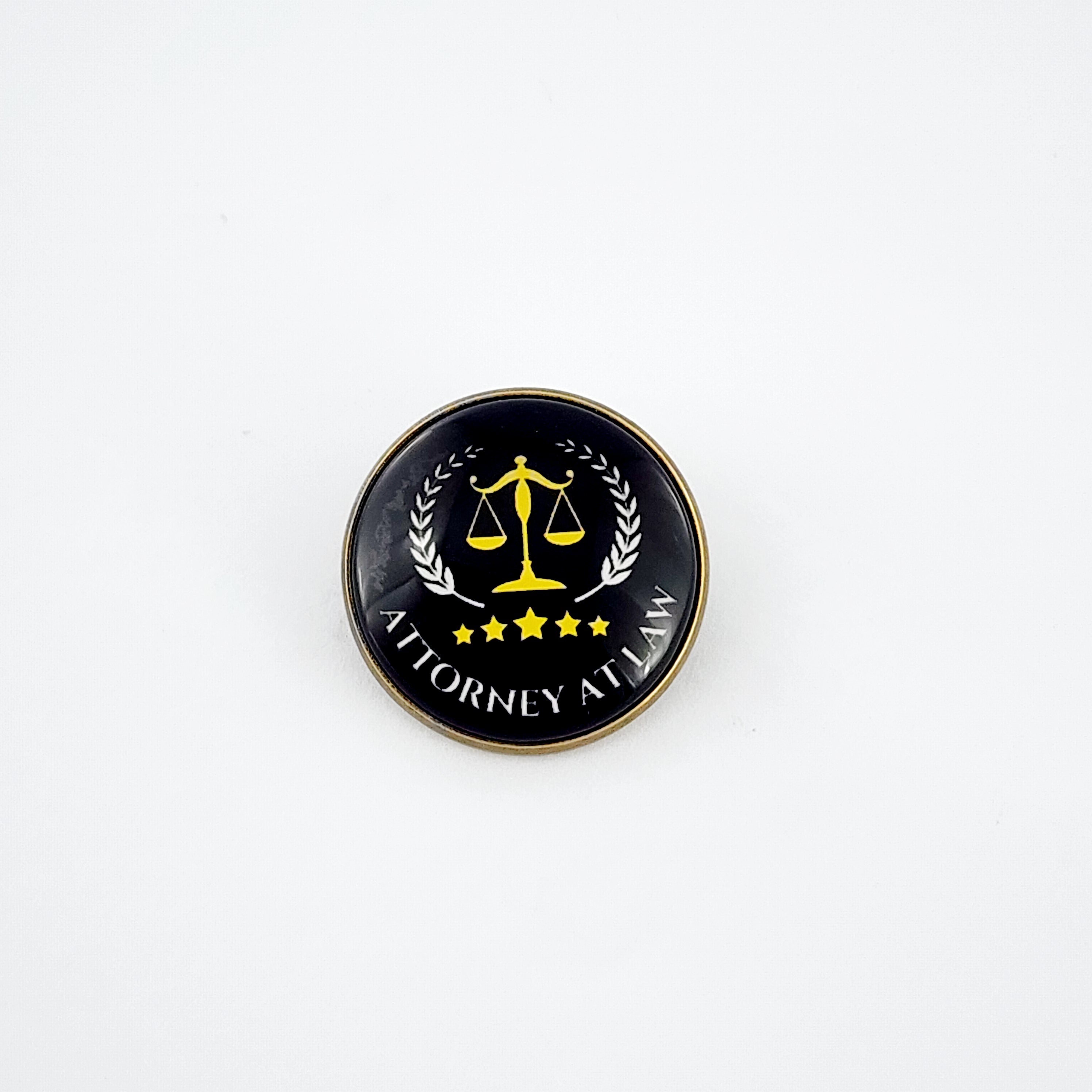 ATTORNEY AT LAW - BLACK – The Brooch Hub