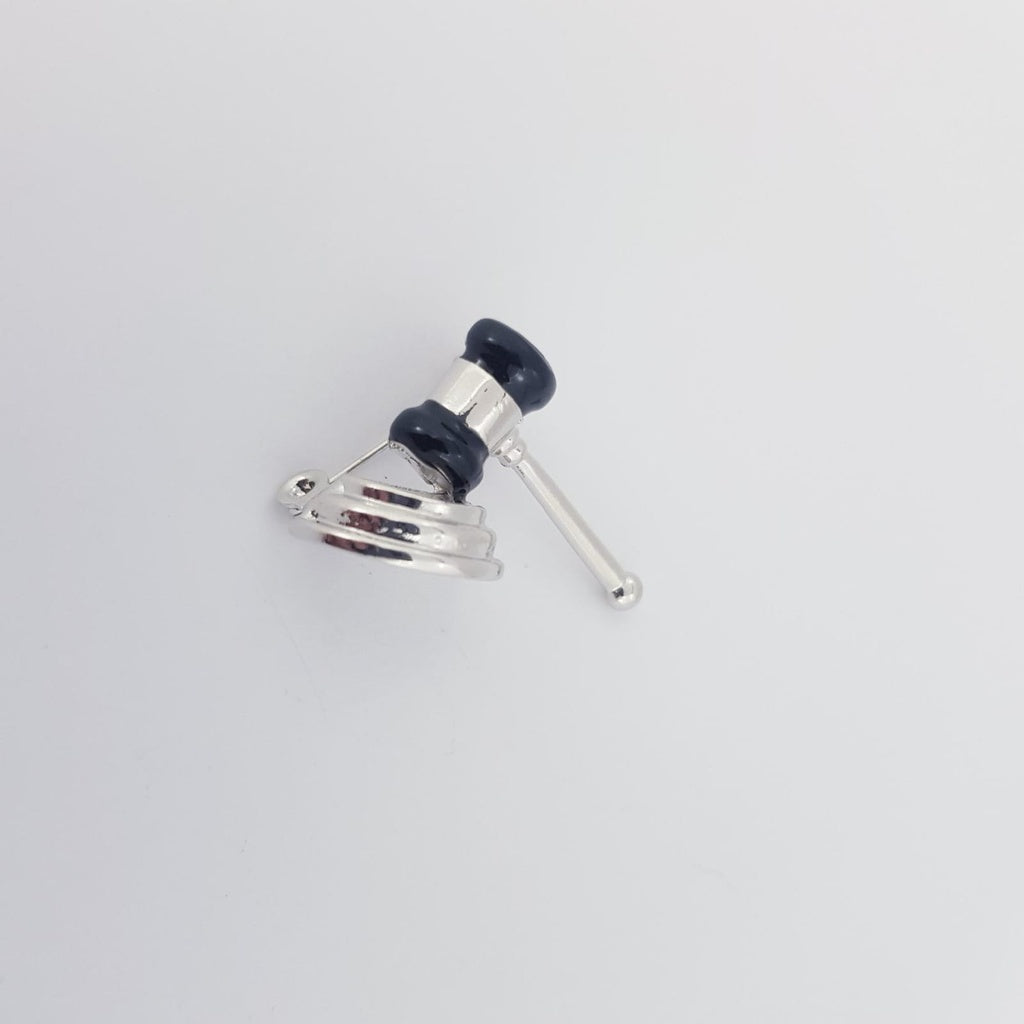 THE GAVEL - SILVER – The Brooch Hub